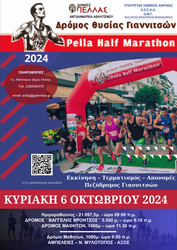 «Δρόμος Θυσίας 2024» στα Γιαννιτσά - ΝΕΑ ΤΗΣ ΠΕΛΛΑΣ